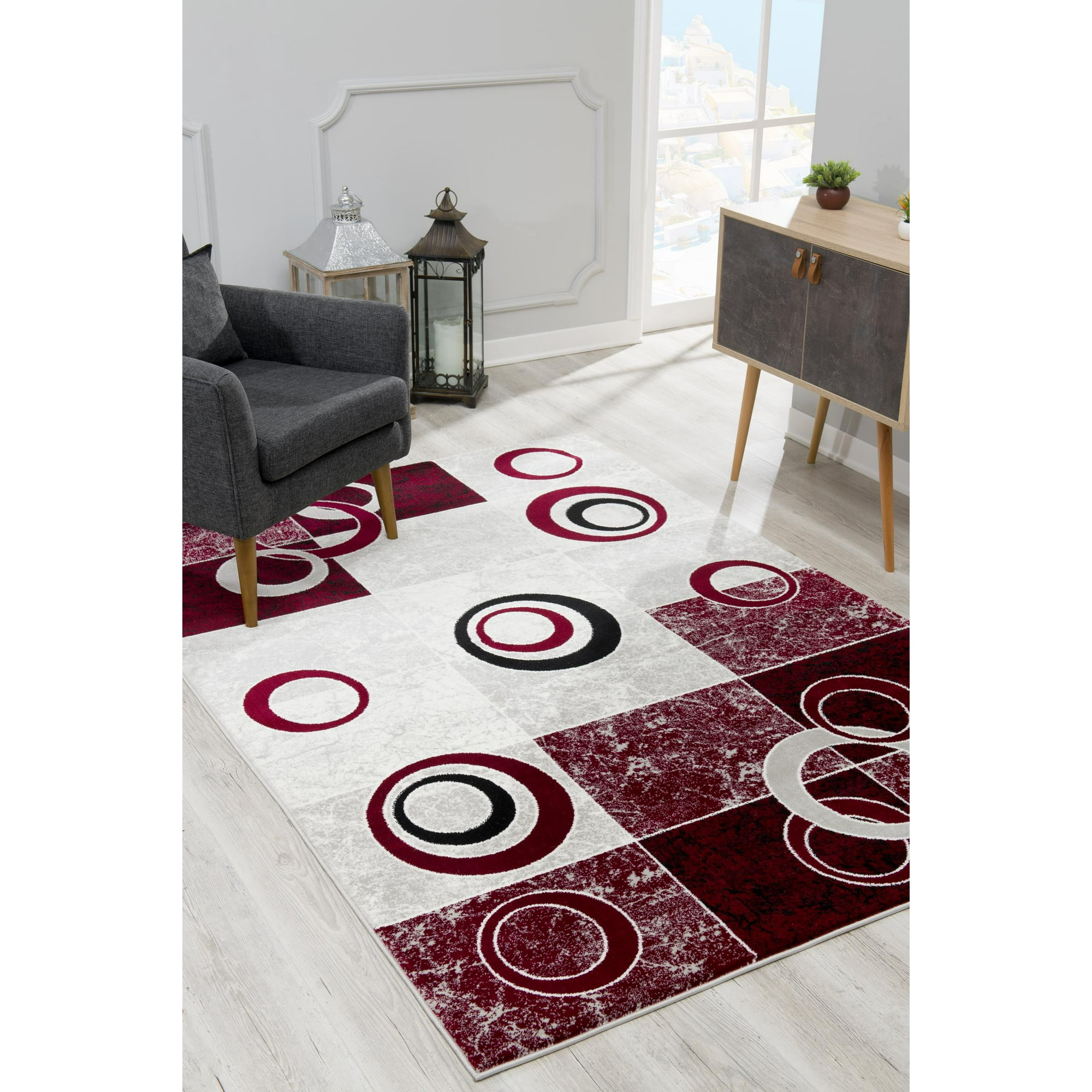 Click here for Rug Branch Montage Collection Modern Geometric Run... prices