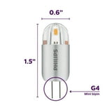 Philips LED T3 Capsule Non-Dimmable 12-Volt Accent Light Bulb: 105 ...