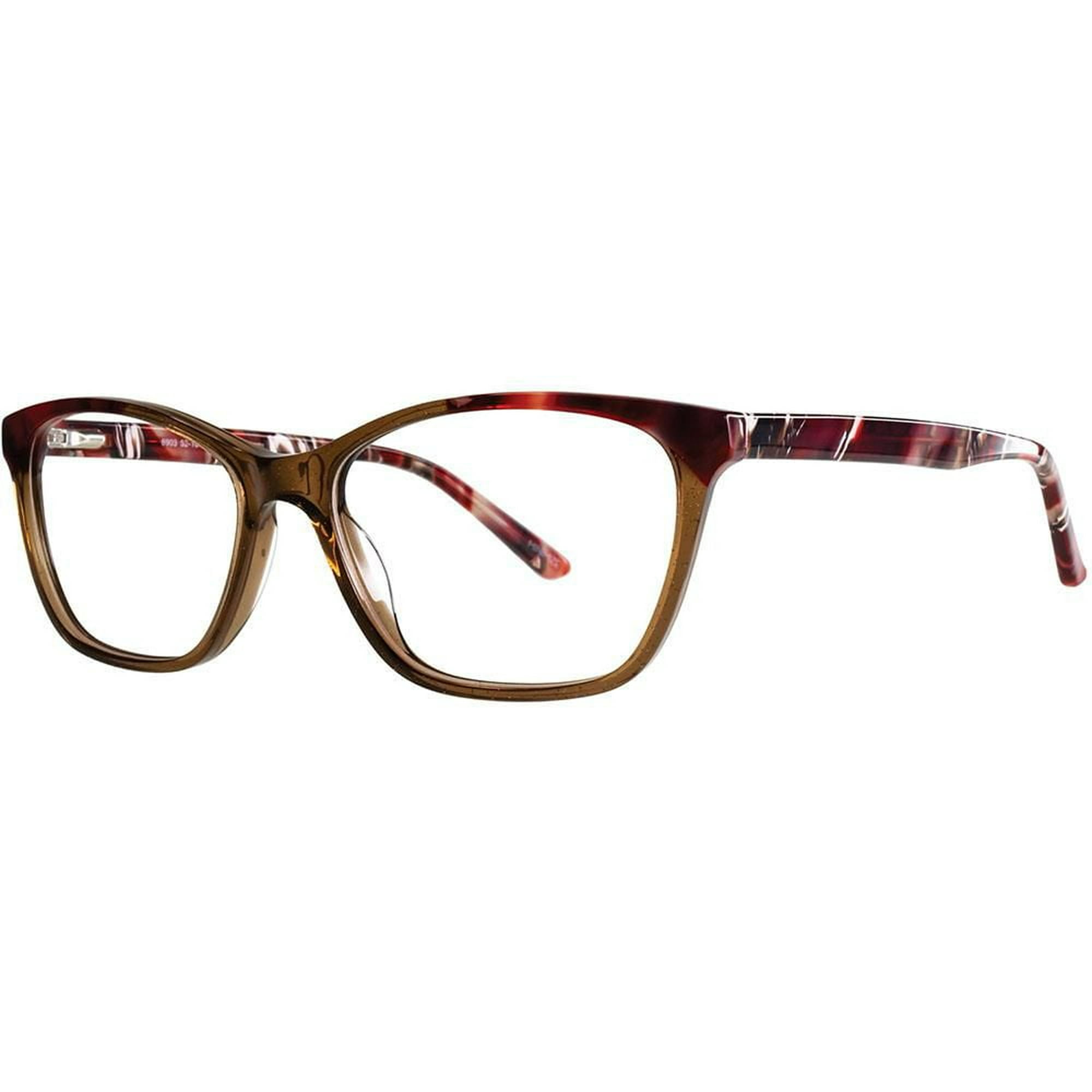 Click here for Flat Earth Fe6903 Brown Swirl Eyeglass Frame 52 prices