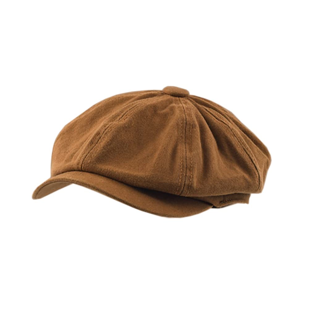 HAORUN Unisex 8 Panel Denim Newsboy Cap Baker Boy Fiddler Cabbie Artist ...