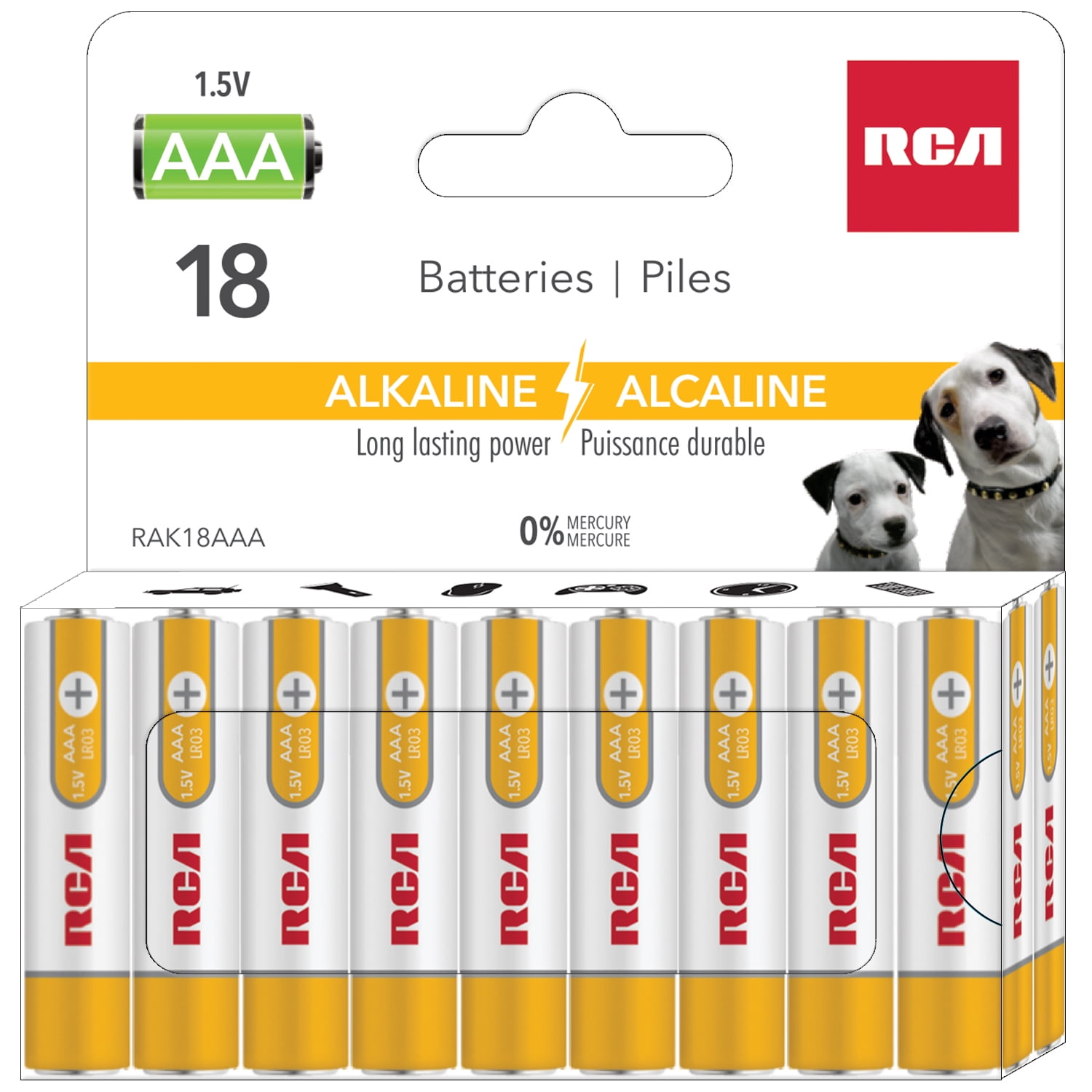 Click here for Rca - 18 Pack Aaa Alkaline Batteries  Long Lasting... prices