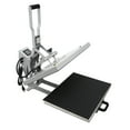 INTBUYING 16x20in Flat Heat Press Machine Magnetic Semi-Auto Heat ...