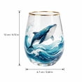 2026 Hummingbird Morning Glass Cup Ocean Theme Decorative Beverage ...