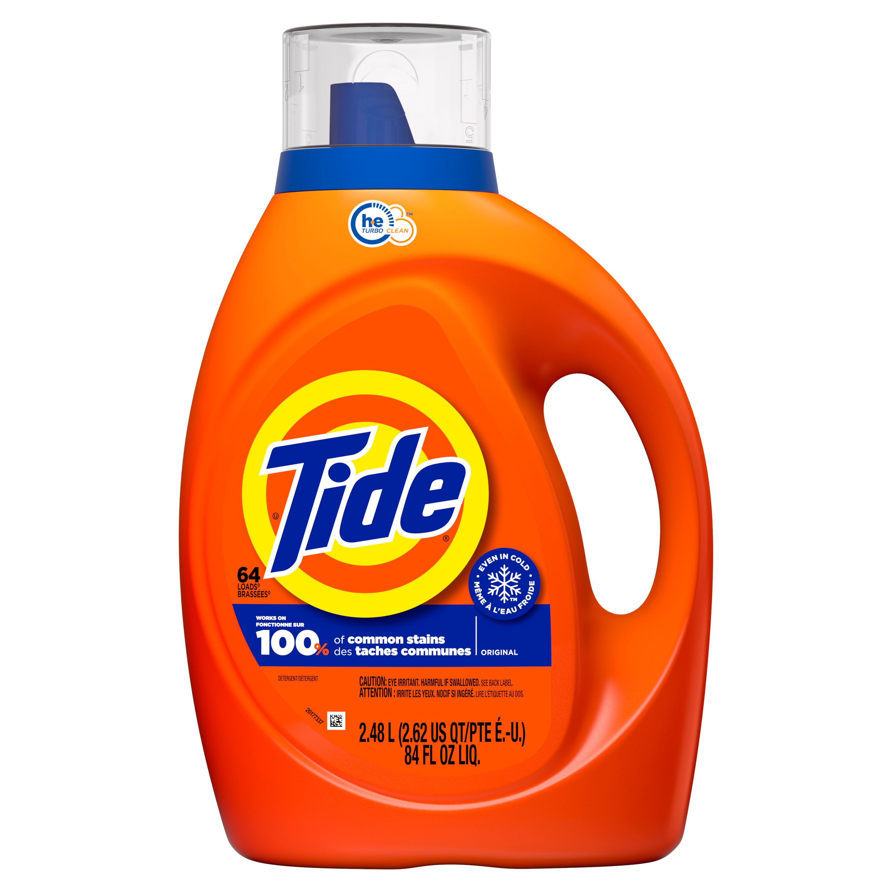 Tide Laundry Detergent Liquid, Original Scent, Works on 100% of Common Stains, Laundry Soap ...