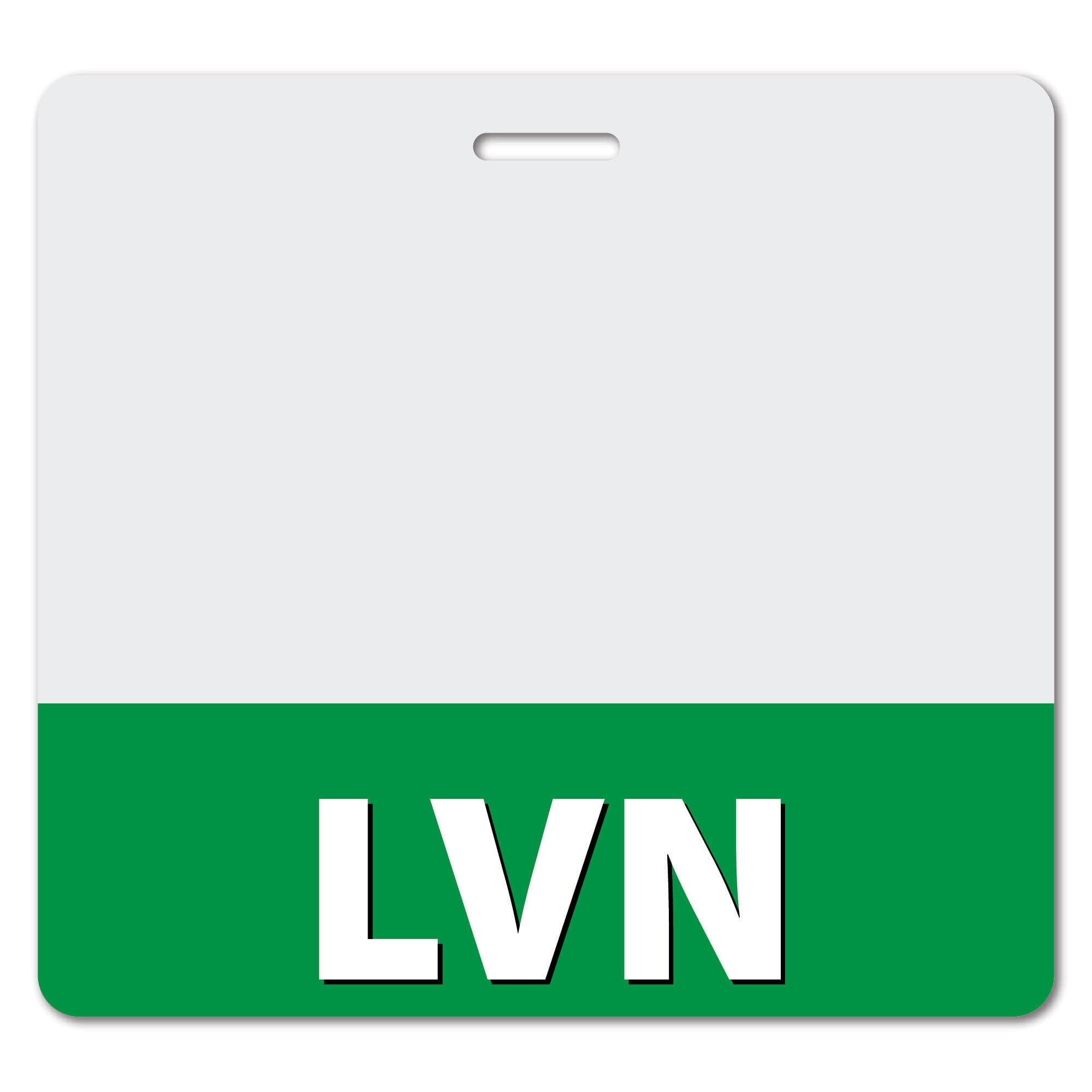 LVN Heavy Duty Horizontal Green (20 pack) - Spill & Tear Proof Cards ...