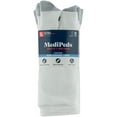 MediPeds Men's Non-Binding Crew Socks, 6-Pairs - Walmart.com