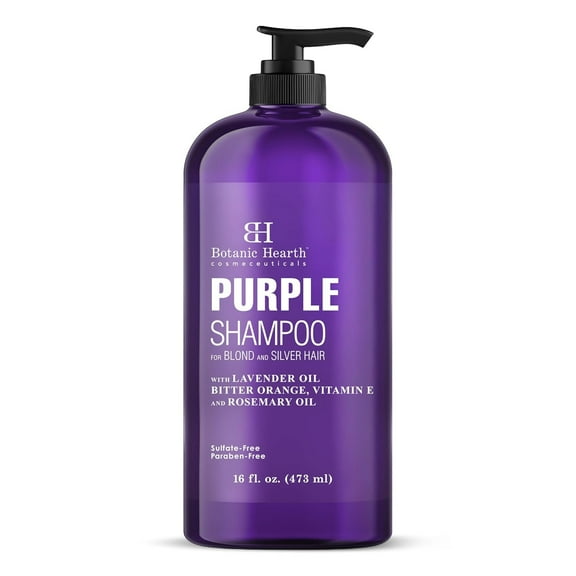 Luseta Color Brightening Purple Shampoo for Blonde & Gray Hair ...