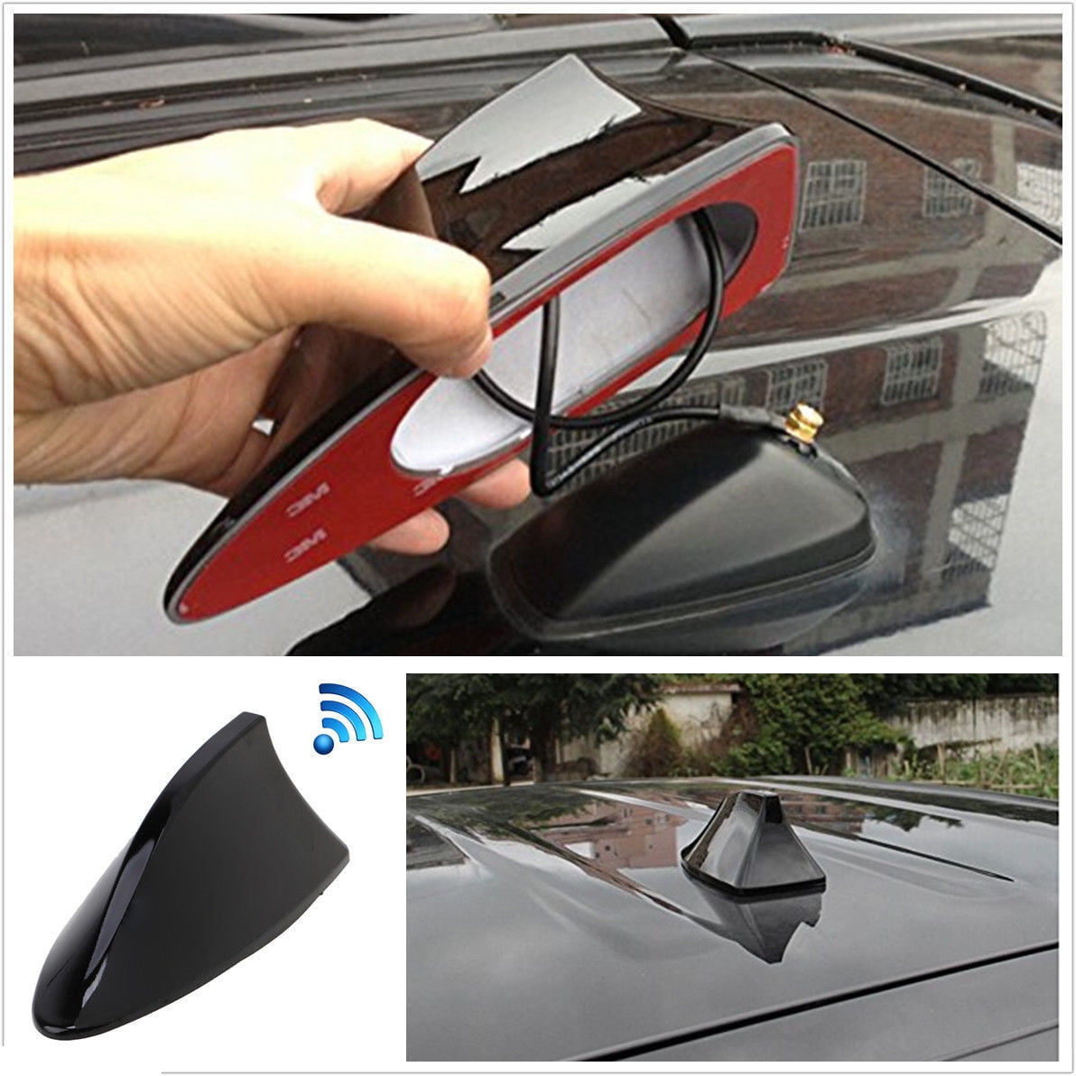 For Hyundai Kia Roof Shark Fin Vortex Stereo Radio Aerial Signal ...