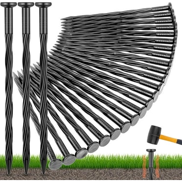 50-Count 8-Inch Plastic Stakes for Landscape Edging, Gardens, Lawns ...