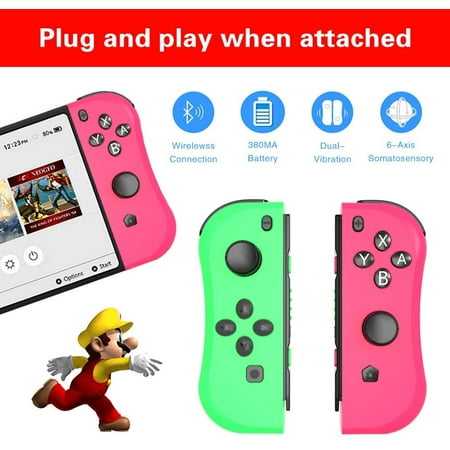 Joy Con Controller Replacement Campatiable for Nintendo Switch - Left ...