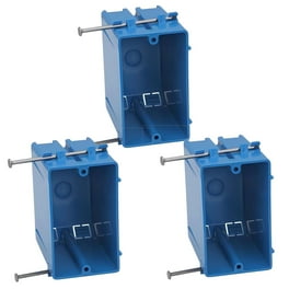 Blue Plastic Electrical Connection Boxes