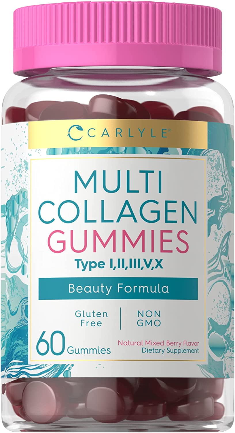 Collagen Gummies | 60 Count | Multi Collagen Complex | Beauty Formula ...
