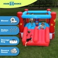 House of the Bounce Kids' Boxing Ring Inflatable Bounce House ...
