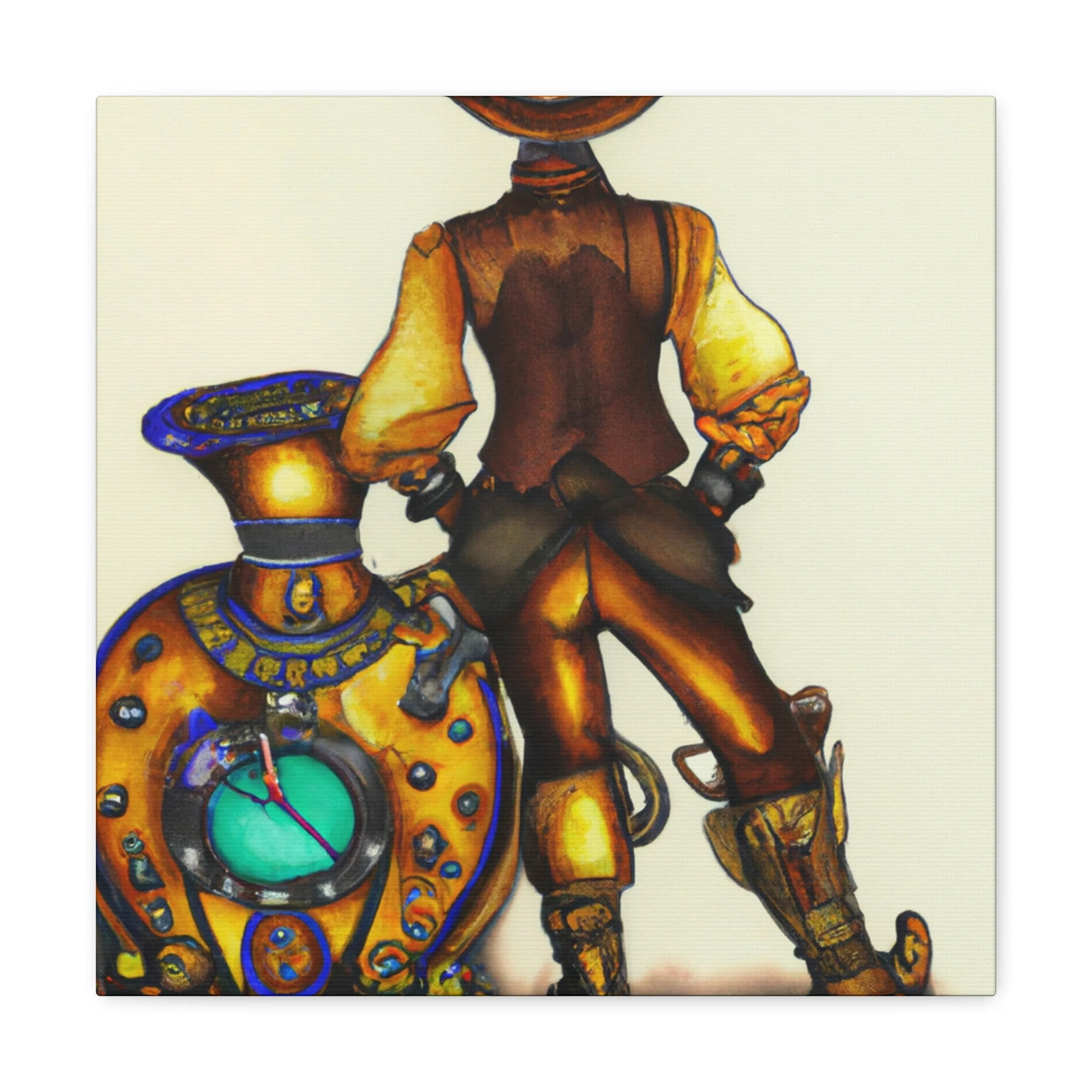 Saddles Back In Time - Canvas - Walmart.com
