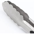 304 Stainless Steel Kitchen Cooking Tongs, 9" and 12" Set of 2 Sturdy ...