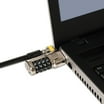 Kensington ClickSafe Keyed Laptop Lock for Wedge-Shaped Lock Slot ...