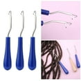 3 Pcs Crochet Latch Hook Handle Braids Weaving Tools - Walmart.com