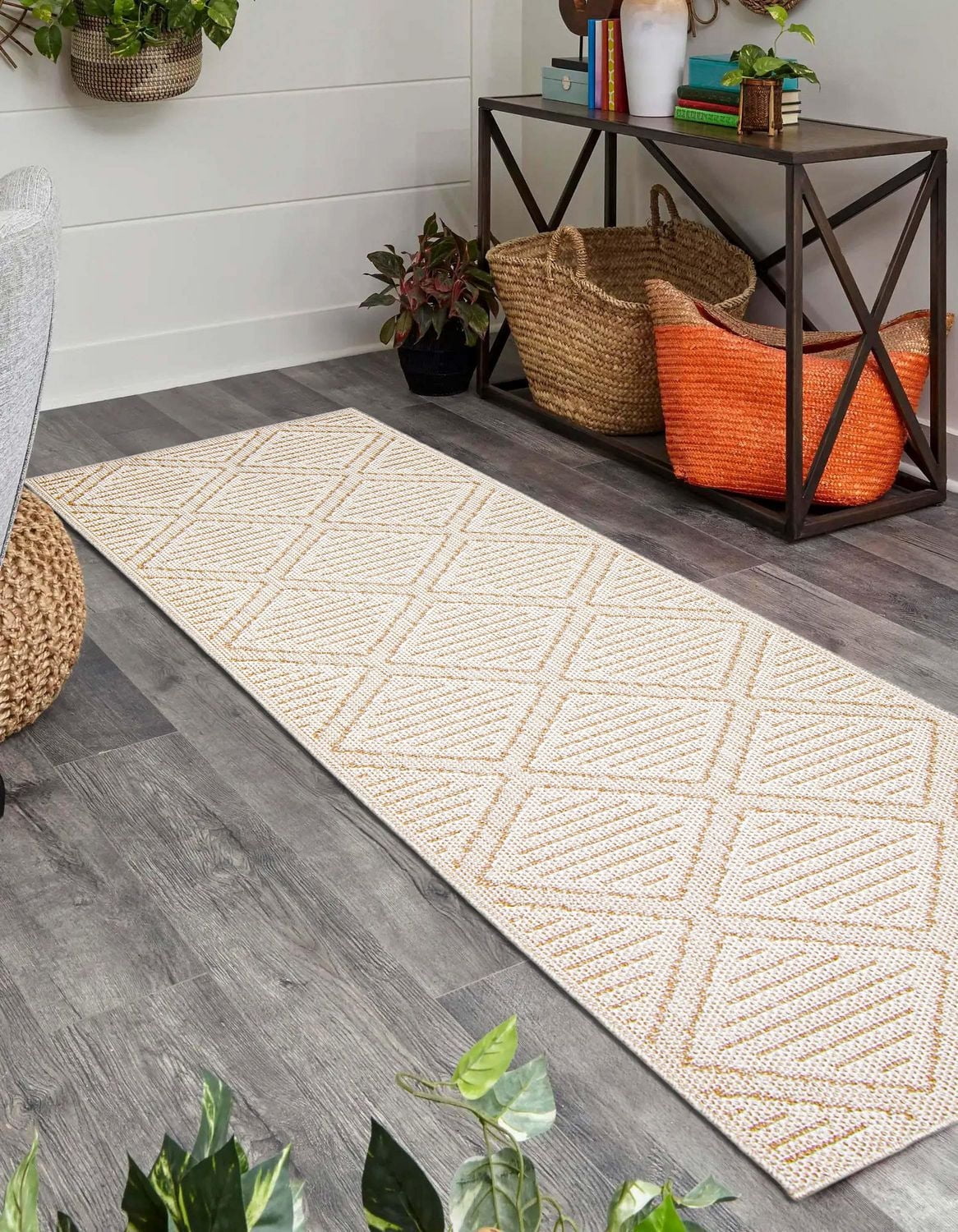 ECARPET Jute Style Area Rug for Bedroom, Living Room, Dining Room Tosca ...