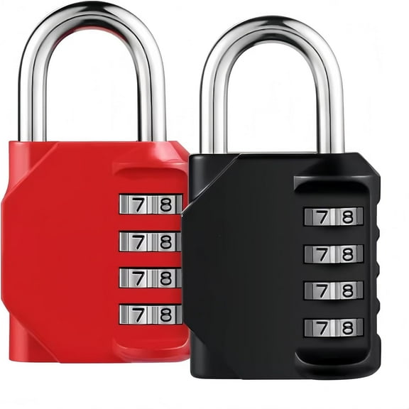CERPXFF-4 Digit Combinations Padlock The Safe Cipher Lock, for Gym ...