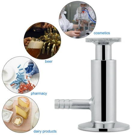 Sampling Valve,2inch Ferrule Sanitary Stainless Steel SUS304 Sampling ...