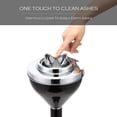 Contemporary 2 Piece Design Standing Ashtray Height Adjustable 24" Or ...