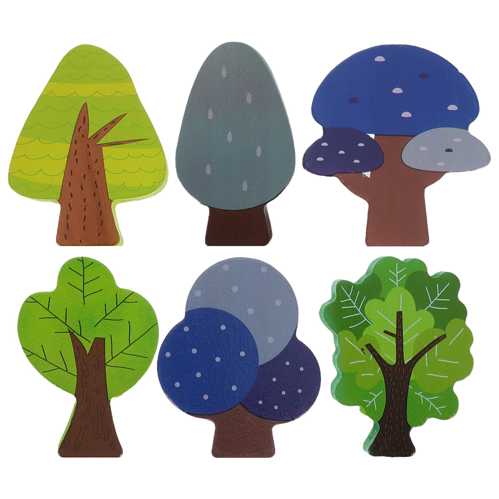 Click here for Miangastore 6pcs Wooden Tree Toy Set Mini Trees To... prices