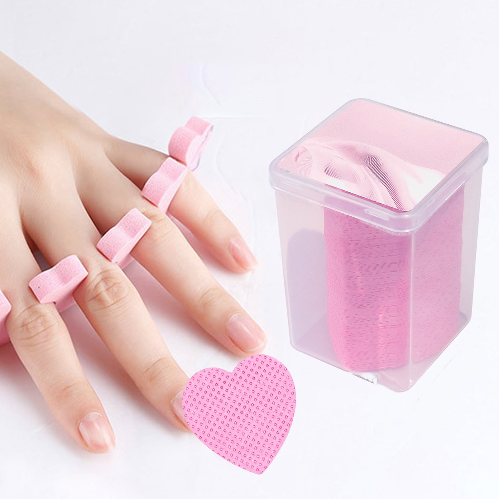 Click here for Musbetu 200pcs Nail Remover Cotton Heart Shape Tea... prices