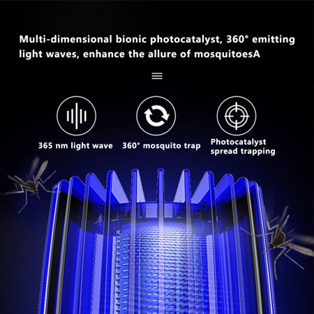 Pest Lamp 5W Electric Fly Bug Lamp; Pest Light; Indoor Insect Electric ...