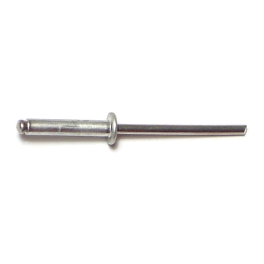 1/8" x 1/2" Aluminum Dome Head Blind Pop Rivets - Walmart.com