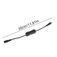 30cm Male to Female Connectors Cable DC5.5x2.1mm to DC5.5x2.1mm Power ...