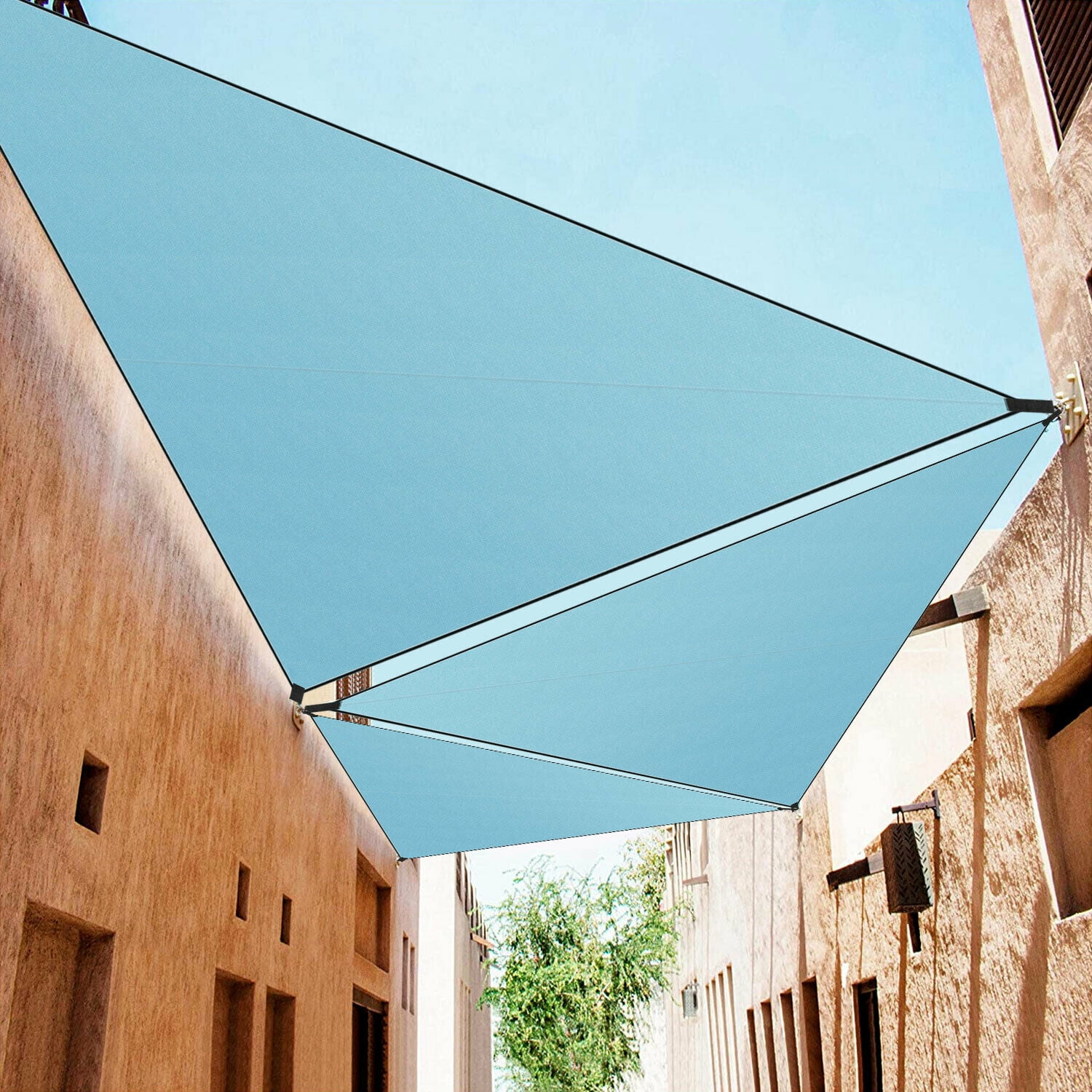 Venoro Waterproof Outdoor Shade Sail Patio Awning Garden Pool Sun ...