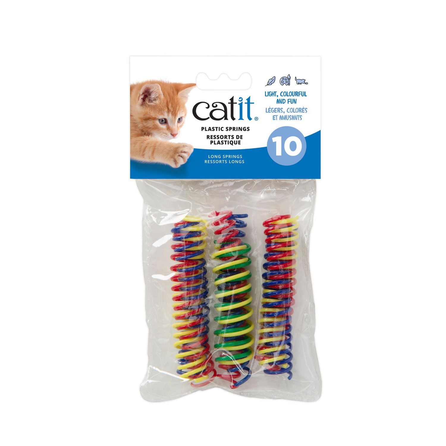 Click here for Cat Love Catit Plastic Springs  Long  10 Pack prices