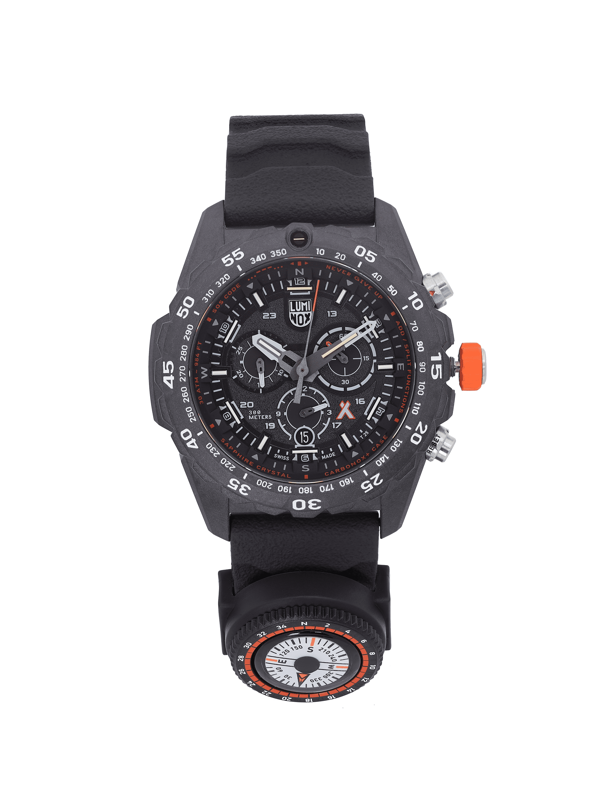 Luminox Bear Grylls Survival Master Chrono Black Dial Quartz Mens Watch ...