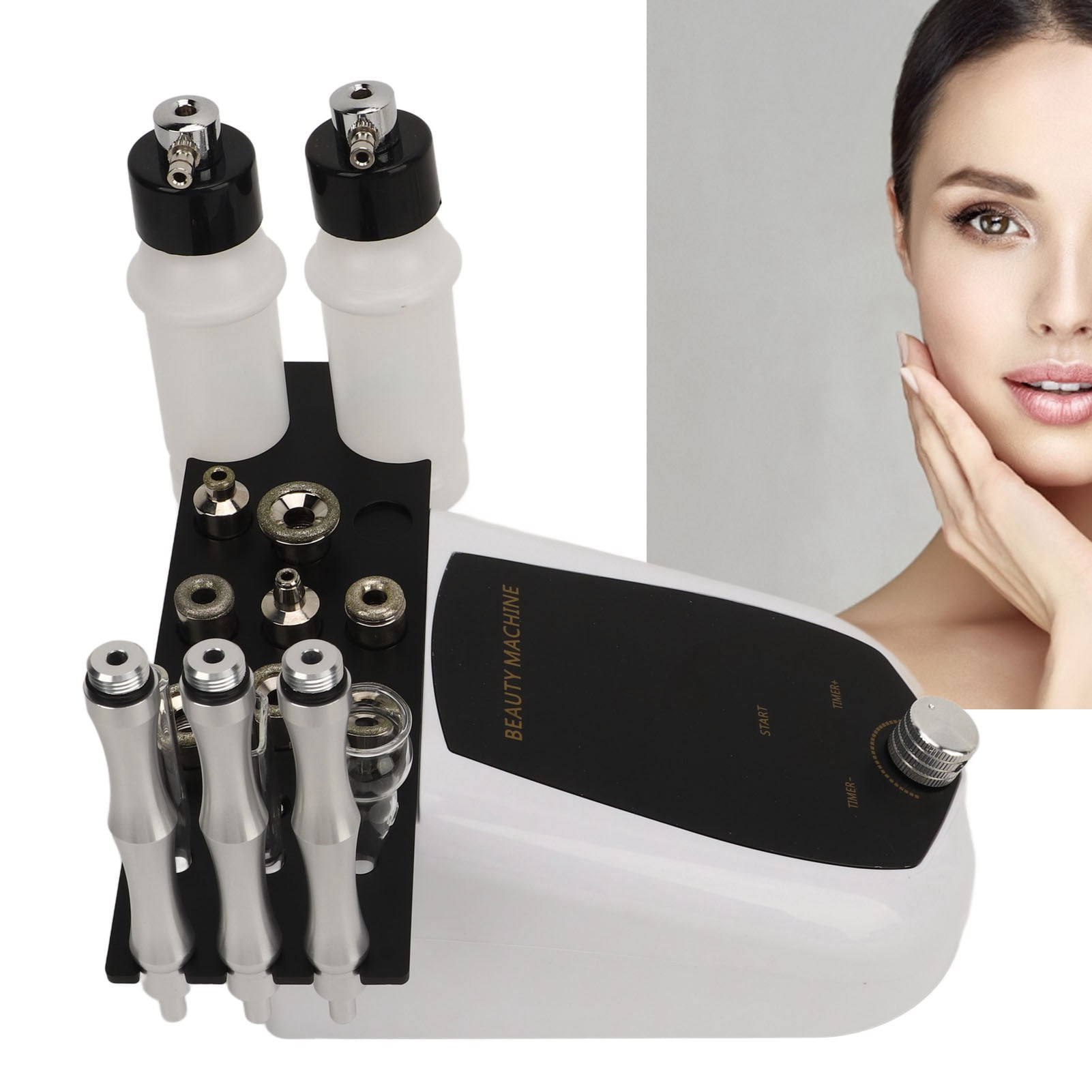 Máquina De Microdermoabrasión De Diamante 3 En 1, Equipo De ...