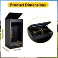 Anti-Theft Package Drop Box, 41.3"x21.6"x16.7" Waterproof Heavy Duty ...