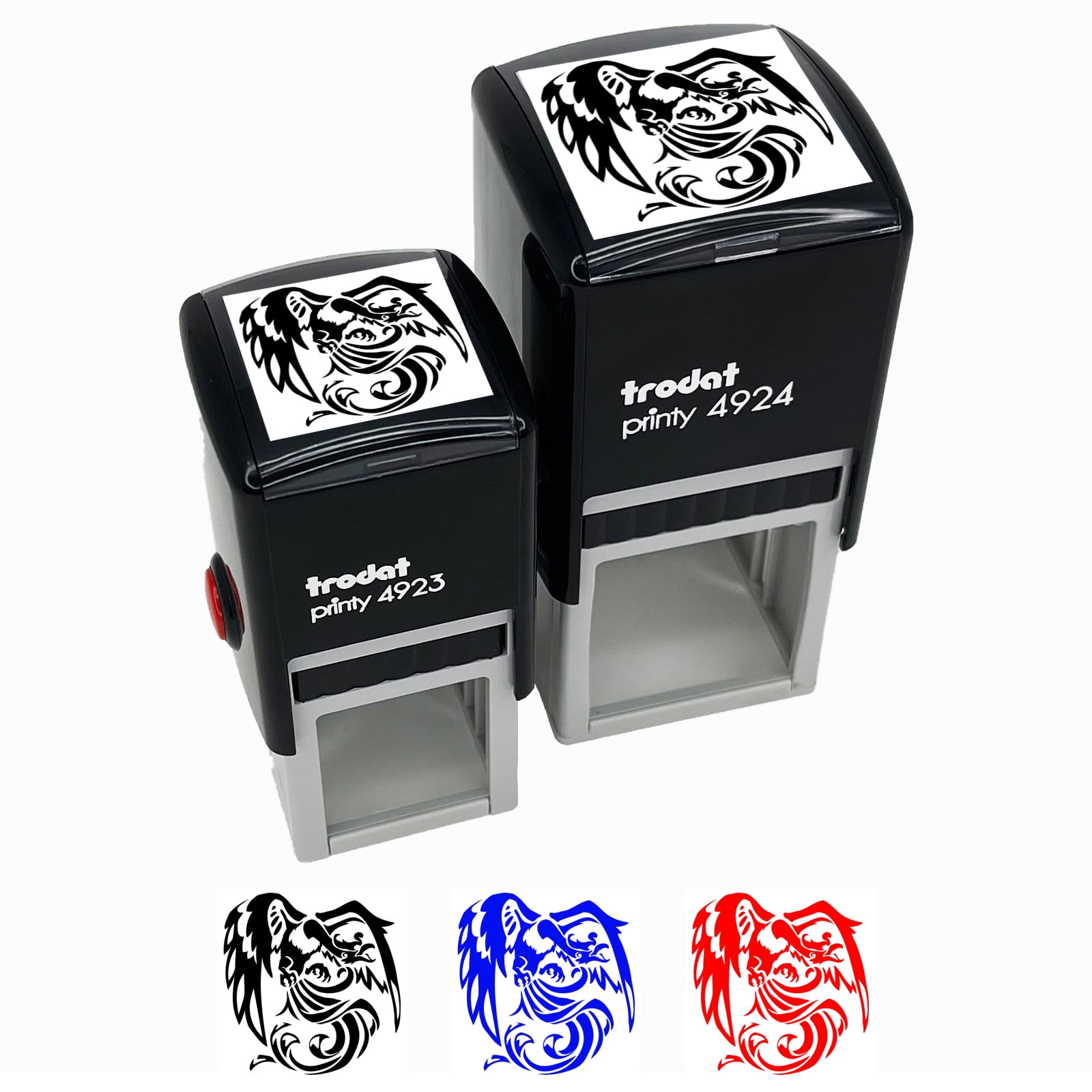 Asian Phoenix Fenghuang Chinese Mythological Creature Self-Inking ...