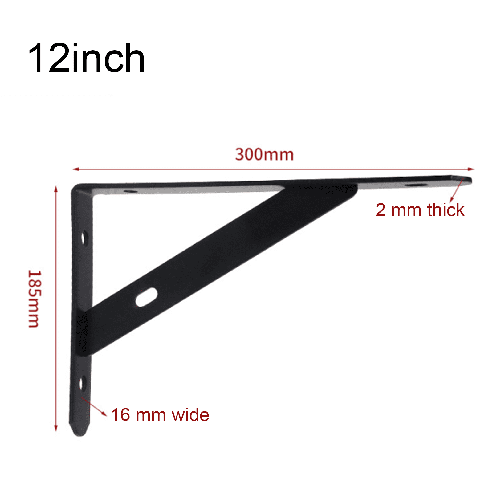 Gerich Storage Rack Wall Mounted Tripod Straight Partition Right Angle ...