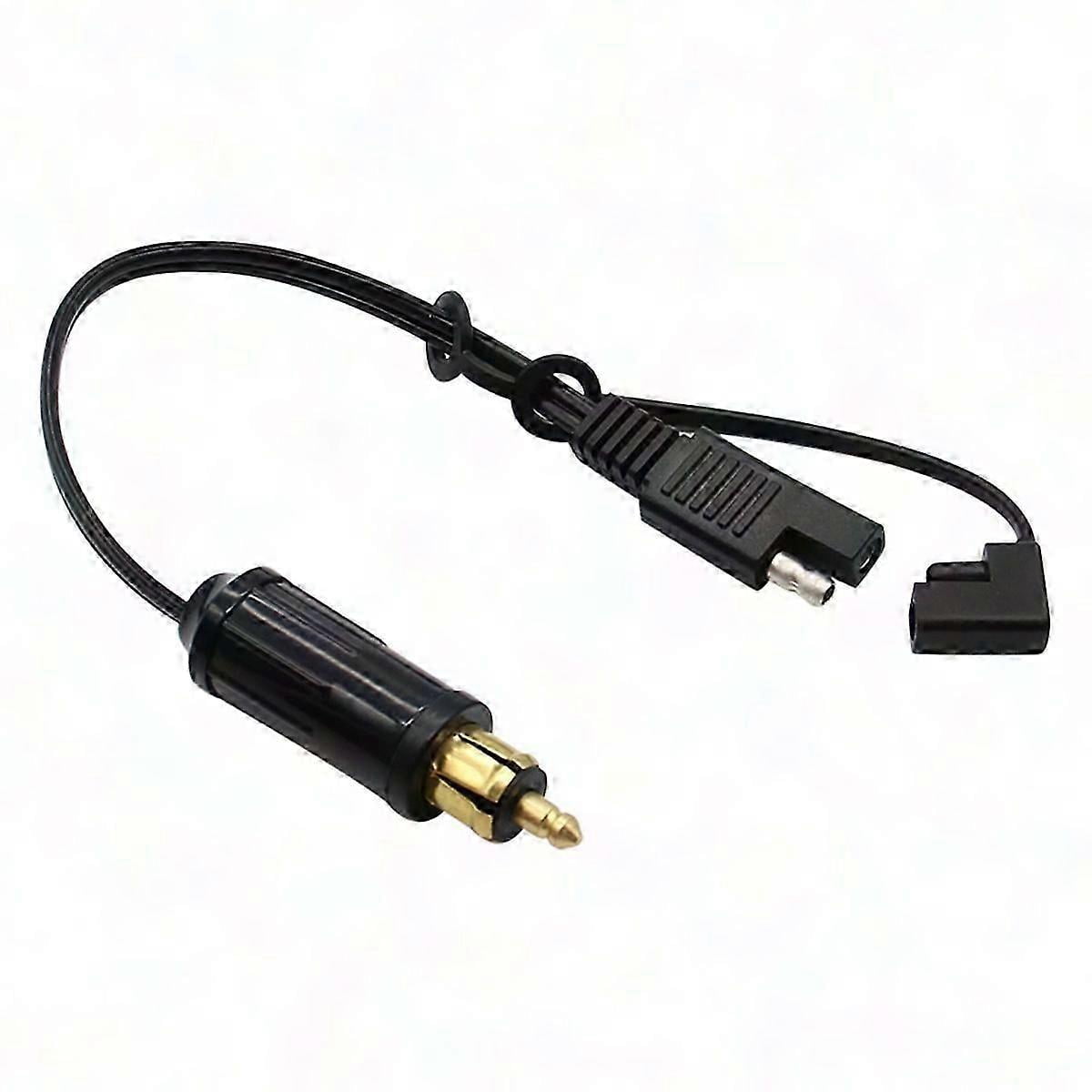 BMW Motorcycle Battery Adapter Cable DIN Hella Powerlet to SAE with SAE ...