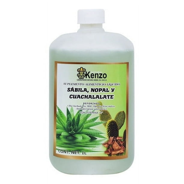 Bebida De Sabila Nopal Y Cuachalalate 1 L - Kenzo | Walmart en línea