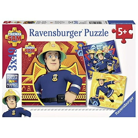 Ravensburger Fireman Sam Jigsaw Puzzle (3 x 49 Piece) | Walmart Canada