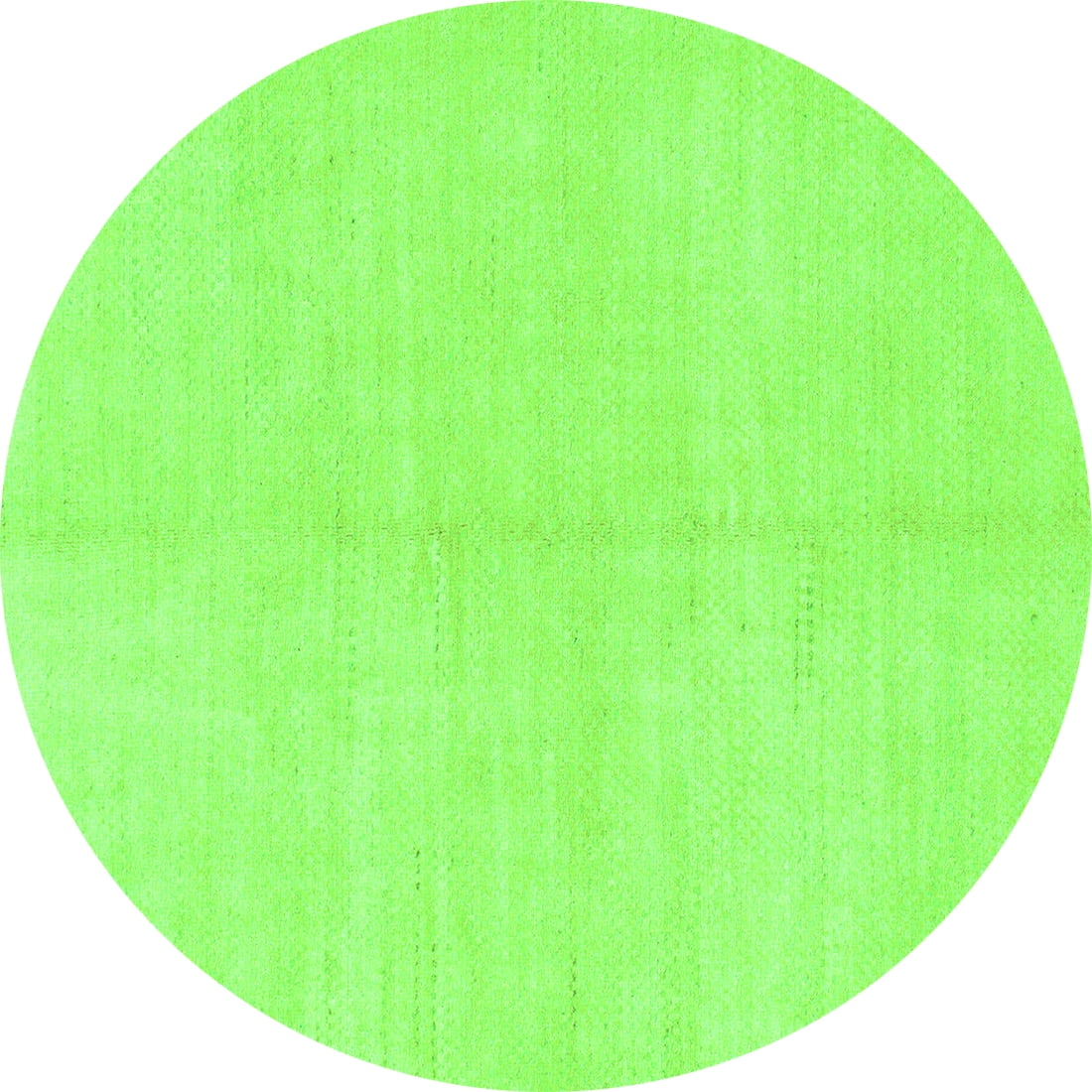 Ahgly Company Indoor Round Solid Green Modern Area Rugs, 5' Round ...