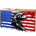 American Flag Cabinet Curtains for Shelves, Independent Day Bird ...