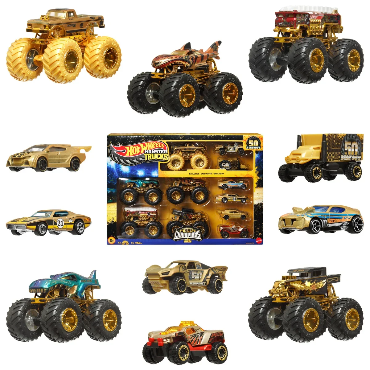 Click here for Hot Wheels Monster Truck Big Foot Trophy Champions... prices