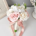 Aellinatey Artificial Flower Bride Bouquet Simulation Handheld Flower ...