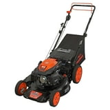 "Yard Max 22"" 201cc 6 Speed CVT RWD 3-in-1 Gas Powered Lawn Mower ...