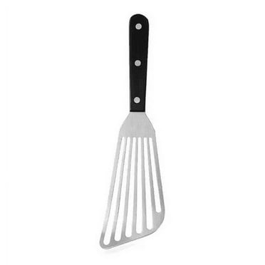 HIC Non-Stick Angled Fish Turner Slotted Spatula, Silicone with ...