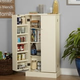 TMS Versatile Storage Pantry, White - Walmart.com
