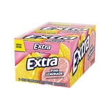 Extra Gum Pink Lemonade Sugarfree Chewing Gum, 15 pieces (Pack of 10 ...