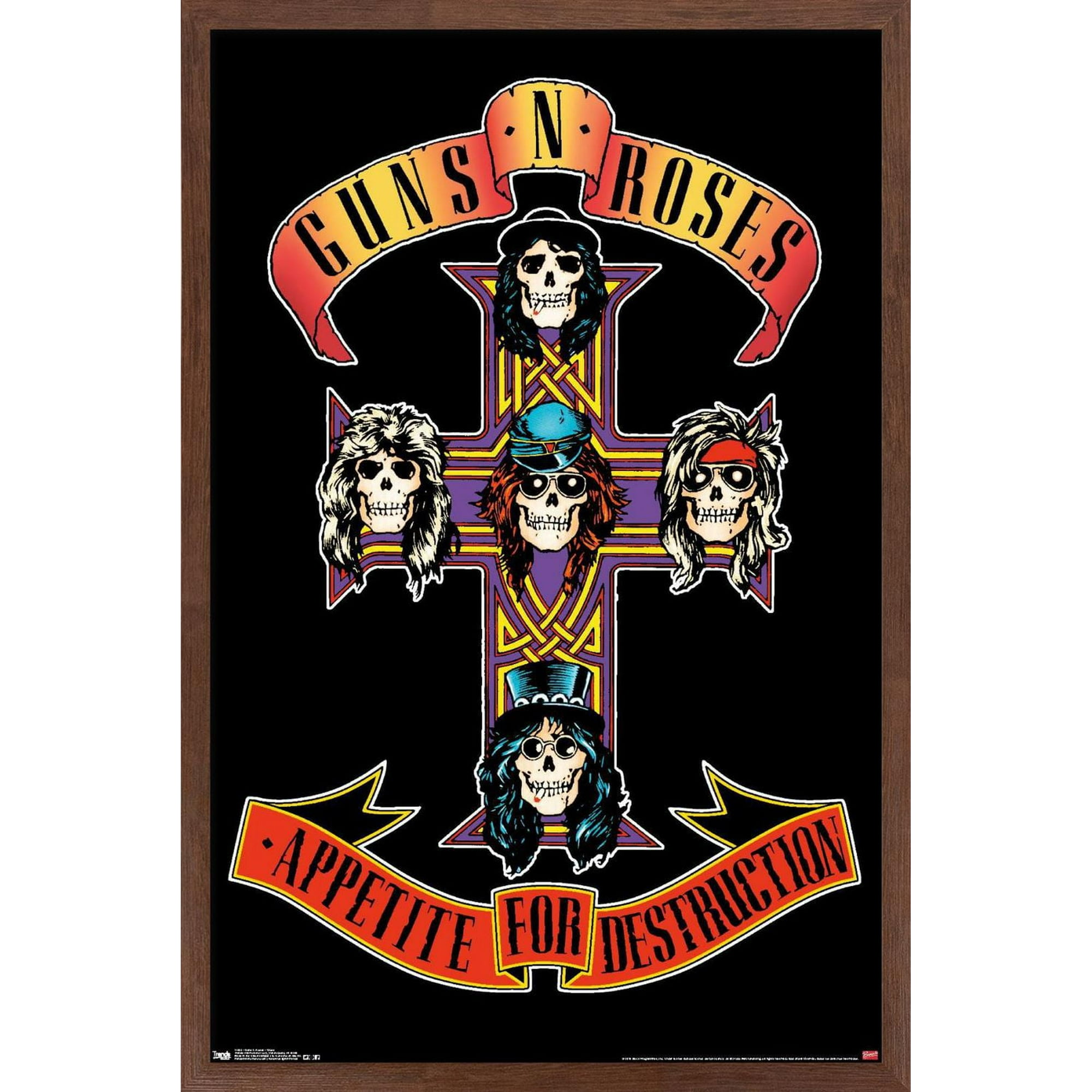 Click here for Trends International Guns N Roses - Cross Wall Pos... prices