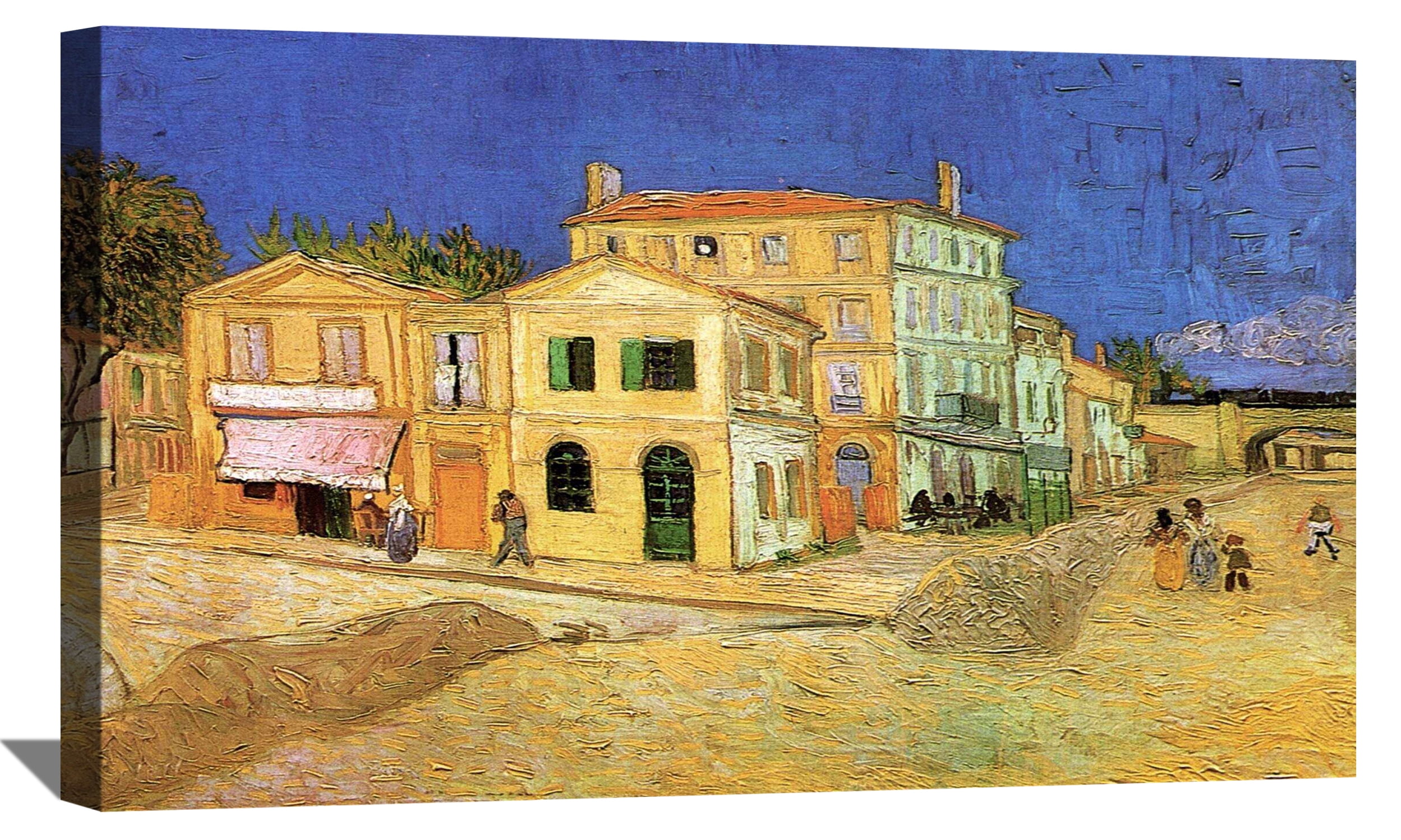 Vincent Van Gogh Painting Van Gogh Vincent s House in Arles The Yellow ...